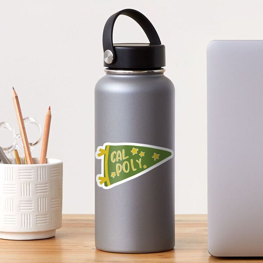"Cal Poly Banner" Sticker for Sale by simplypaints | Redbubble