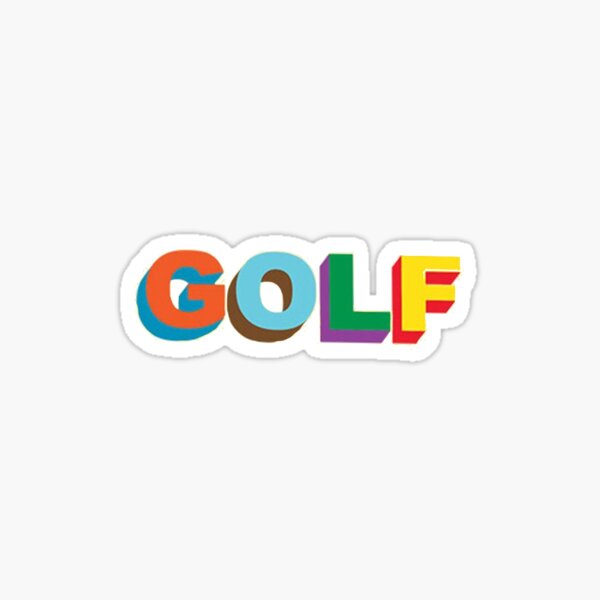 "Golf Logo (Original)" Sticker for Sale by varshitako | Redbubble