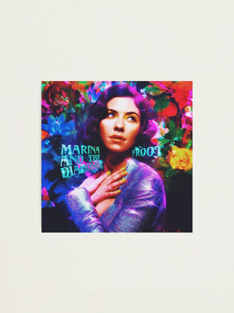 Lámina fotográfica «Portada del álbum Marina and the Diamonds Froot» de ...