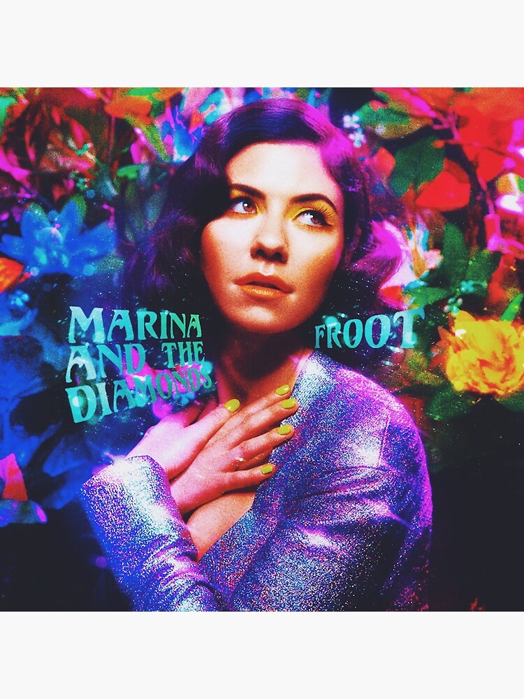 "Marina and the Diamonds Froot Album Cover" Sticker for Sale by ...