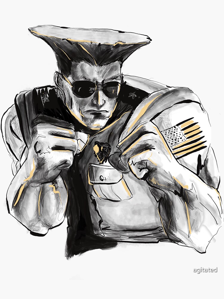 "fighter" Sticker for Sale by agitated | Redbubble