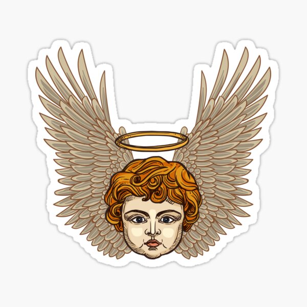 "Baby Angel" Sticker for Sale by NewWorldIsHere | Redbubble