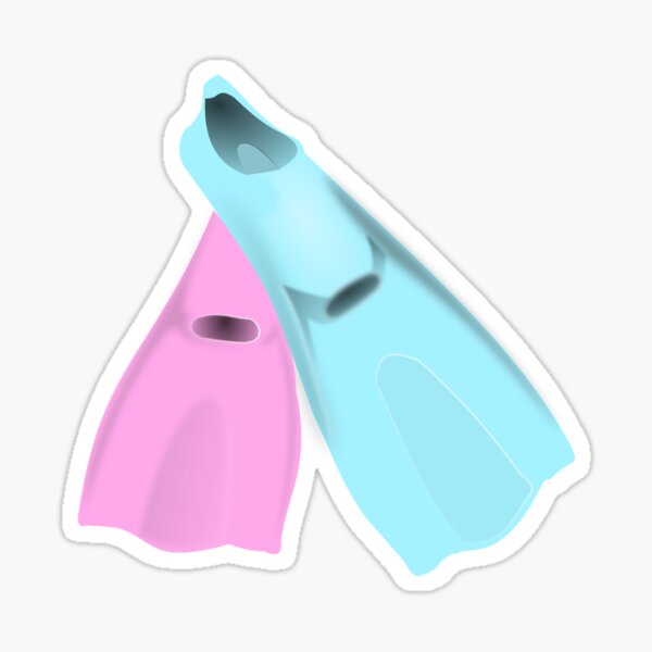 "Fin " Sticker for Sale by Kryslor | Redbubble