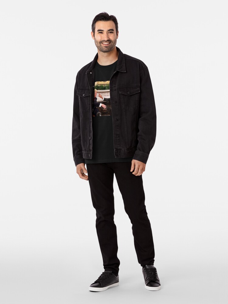 "Obama Flipping Off Trump" T-shirt for Sale by mathildeae | Redbubble ...