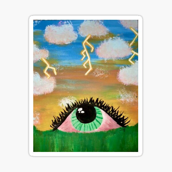 "heat lightning" Sticker by sarahxo88 | Redbubble