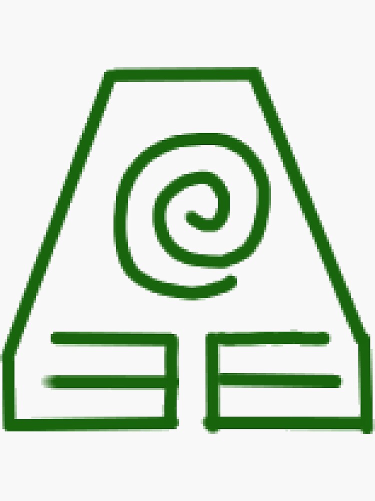 "Earth Symbol" Sticker by Daddydarbs | Redbubble