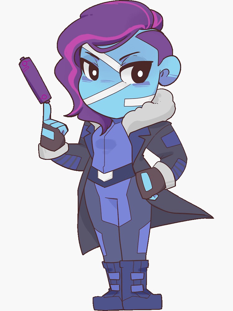 "PowerShell Chibi Poshchan" Sticker for Sale by SteveL-Msft | Redbubble