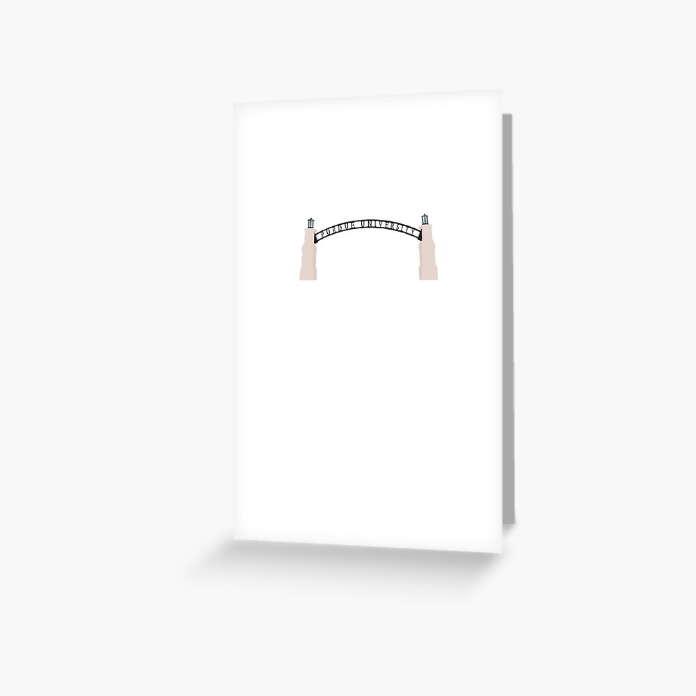 "Purdue arch" Sticker for Sale by kl1620 | Redbubble