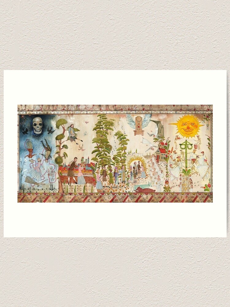 "MIDSOMMAR MURAL" Art Print for Sale by lauracorduan99 | Redbubble