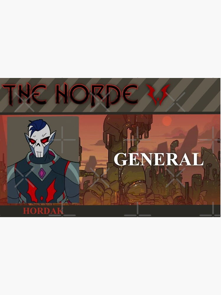 "Hordak Horde ID Card" Poster for Sale by Ginita7900 | Redbubble