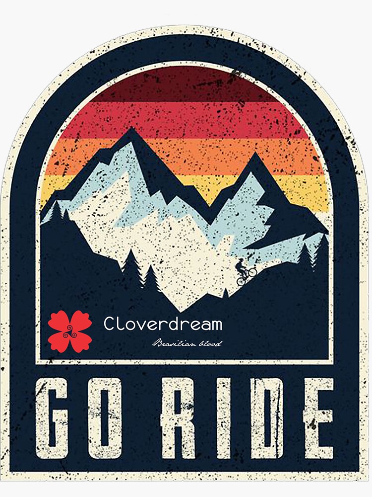 "GO RIDE" Sticker for Sale by celtonnet | Redbubble