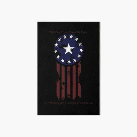 "Lonesome Road Flag with Quote" Art Board Print for Sale by Tricky1998 ...