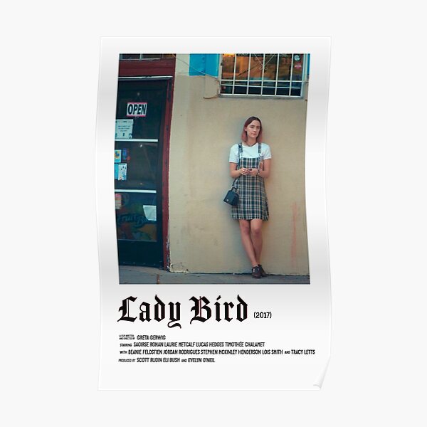 "LADY BIRD " Poster by etherealvibes | Redbubble