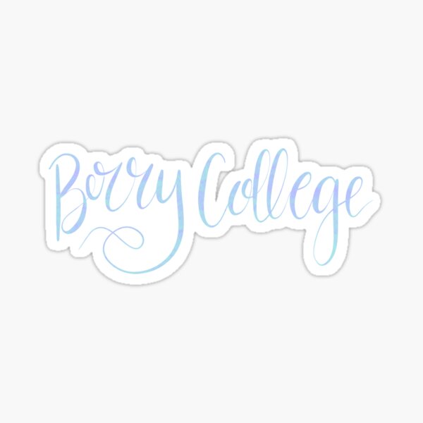"Berry College" Sticker by faithypotamus | Redbubble