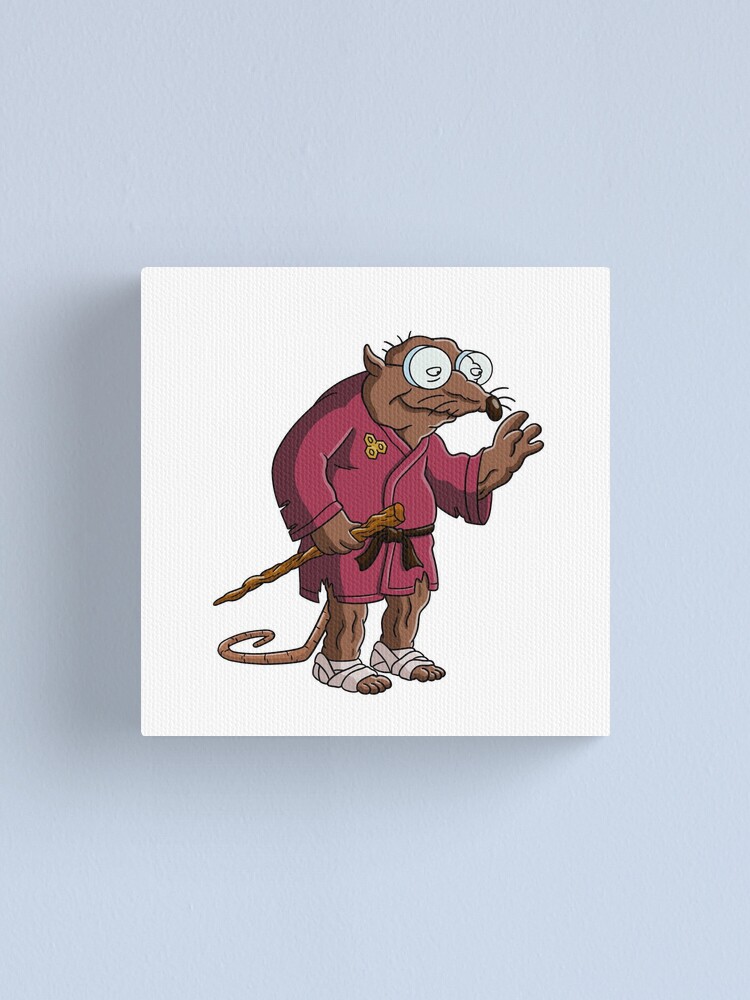 "Splinter rat" Canvas Print by FromHell | Redbubble