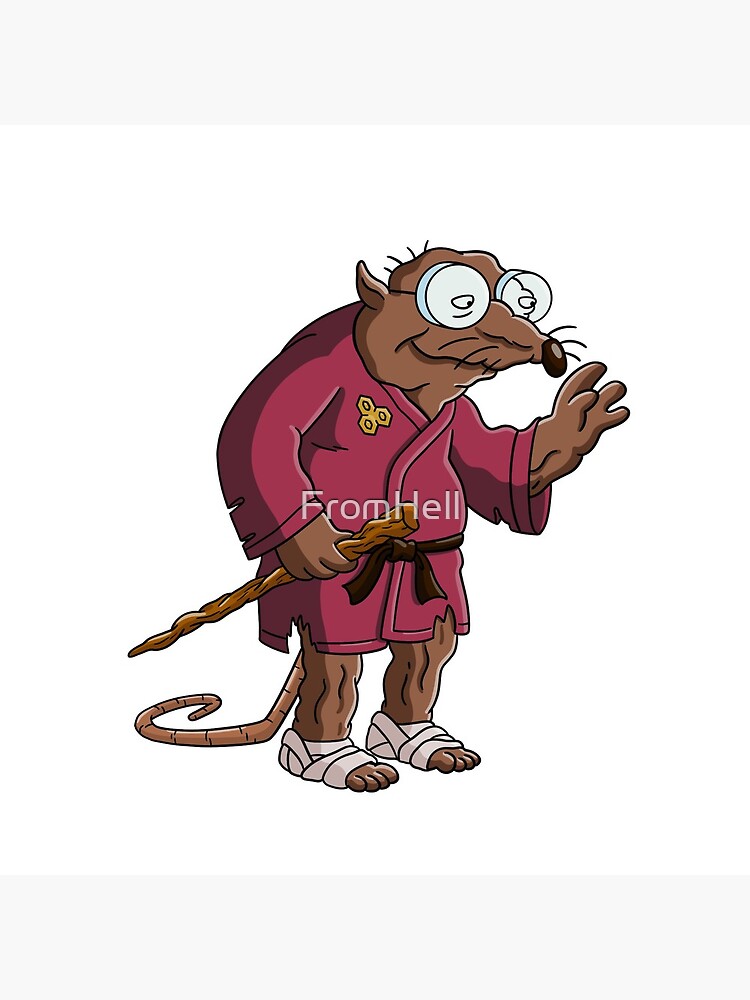 "Splinter rat" Canvas Print by FromHell | Redbubble