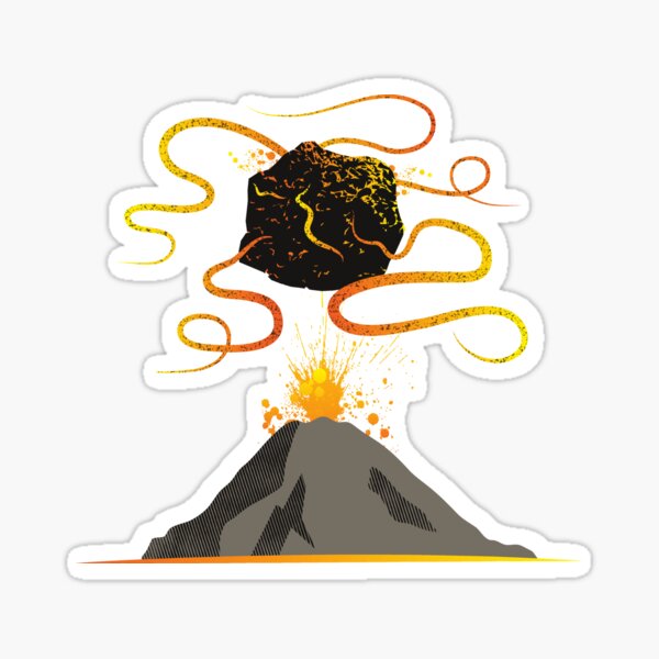 Pegatina «SCP-4338 Vulcan, The Disaster SCP Foundation» de ...