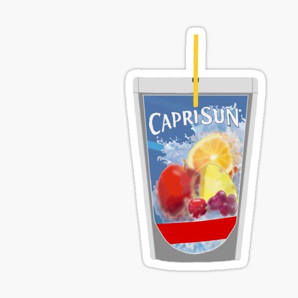 "Capri sun" Sticker for Sale by nataliecaswell | Redbubble