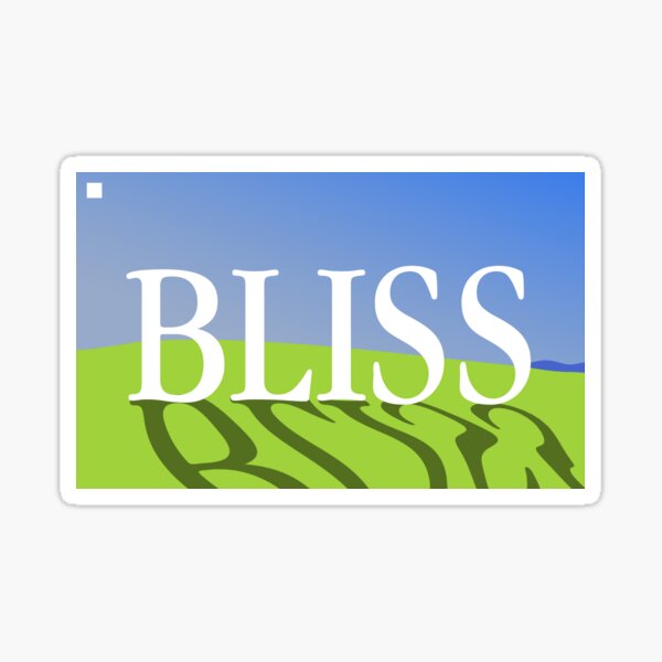 "WINDOWS BLISS" Sticker by KUNSTIMAGERY | Redbubble