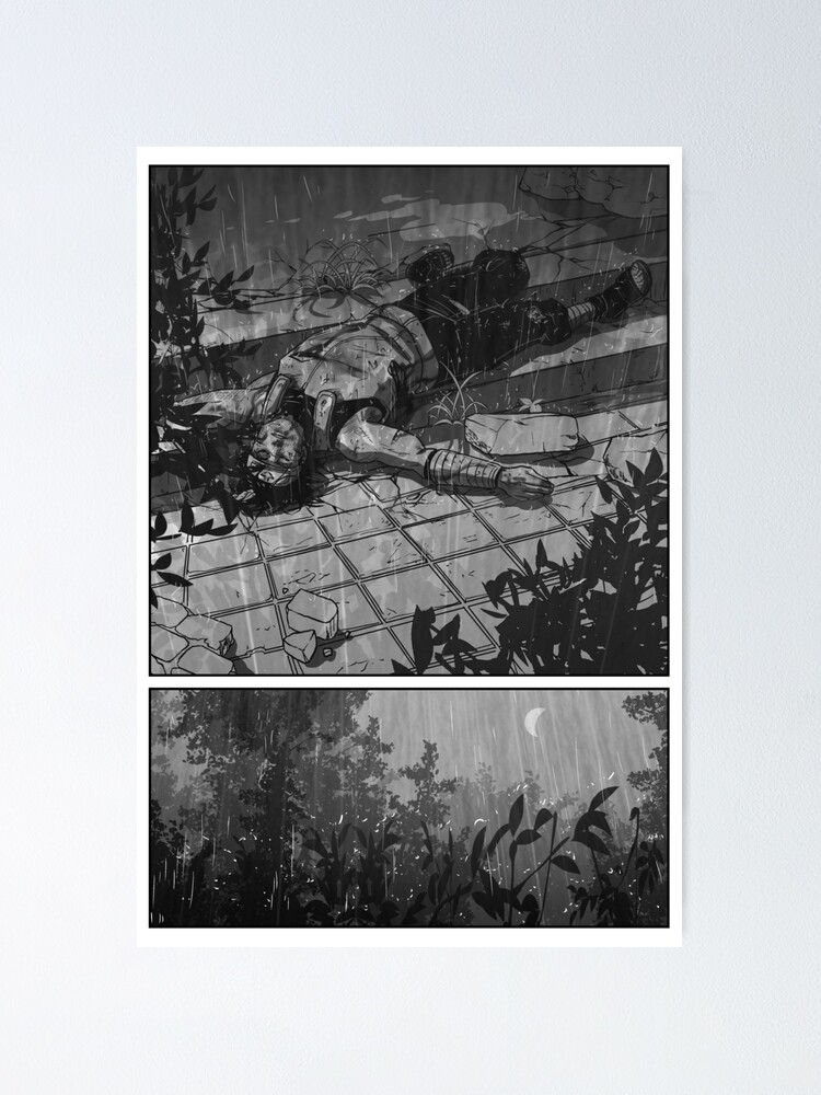 "Defeated- Comic Page" Poster by Invisibleninja | Redbubble