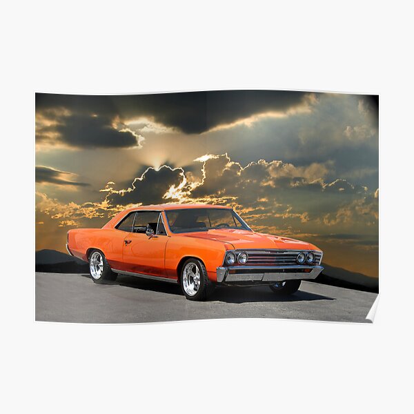 "1967 Chevrolet Chevelle" Poster for Sale by DaveKoontz | Redbubble