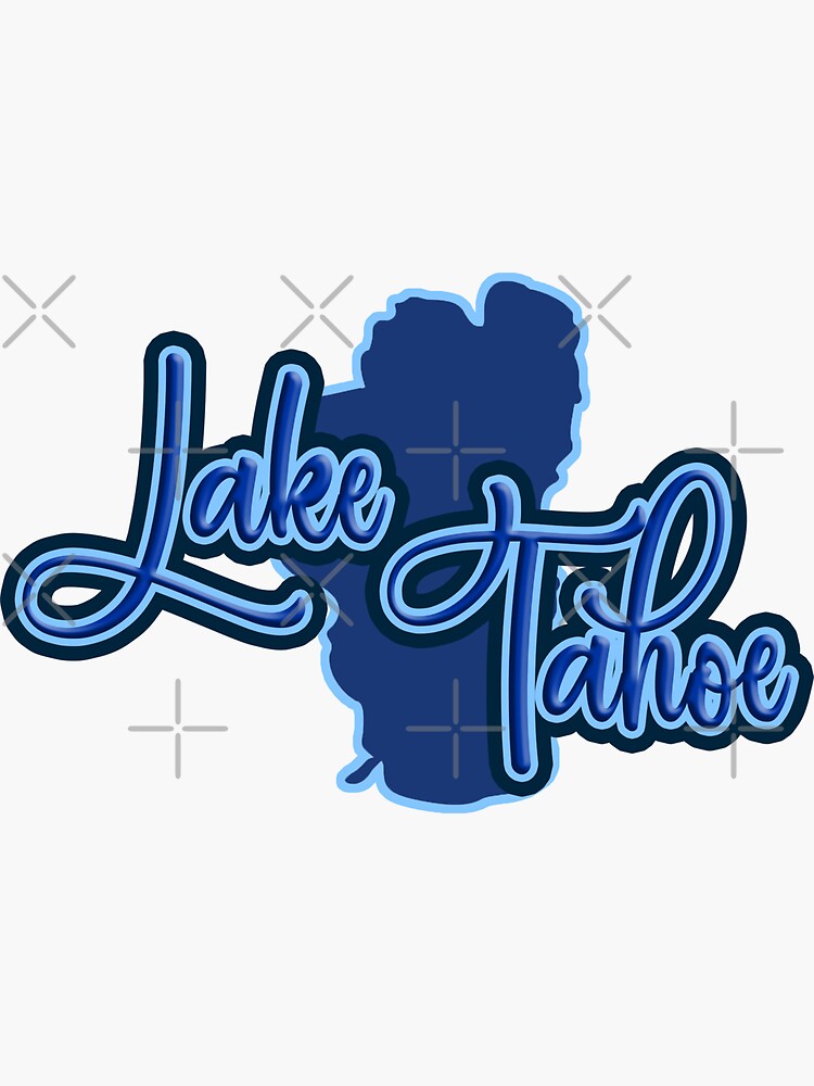 "Keep Tahoe Blue" Sticker for Sale by TheEricaFactor | Redbubble
