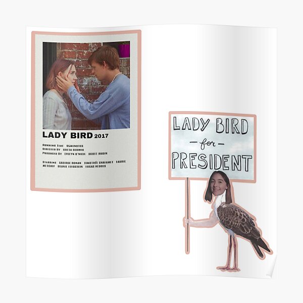 Vote For Lady Bird Posters | Redbubble