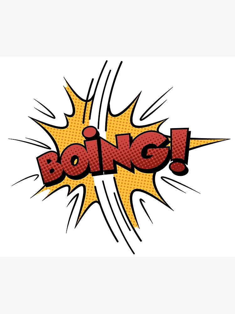 "Boing" Poster by chany | Redbubble