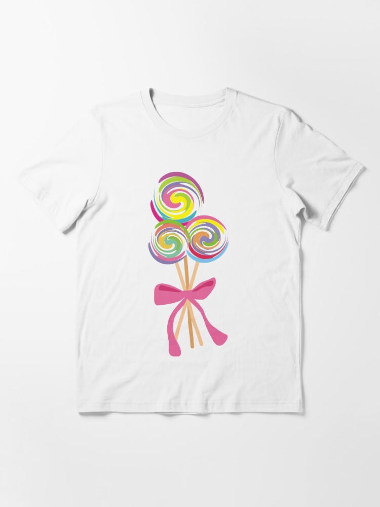 "giant swirly lollipops candy bow t-shirt" T-shirt for Sale by ...