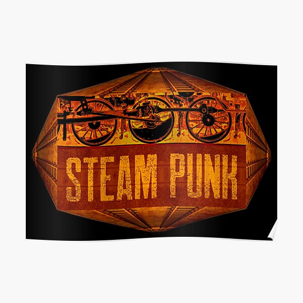 "Steam Punk Locomotive Rods and Wheels Design - Original and Unique ...