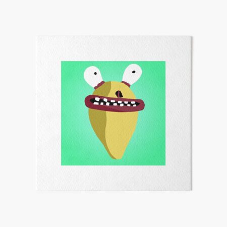 "Hero BLOB Face" Art Board Print by heroblob | Redbubble