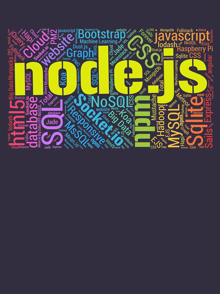 "Node.js Development T-shirt & Hoodie" T-shirt for Sale by nasa8x ...