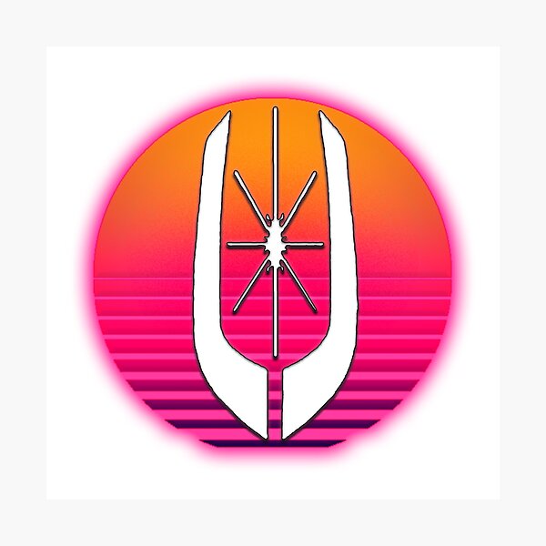 " Toyota Cressida Outrun Emblem" Photographic Print for Sale by ...