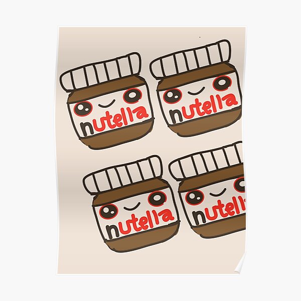 "NUTELLA" Poster by samorgen | Redbubble