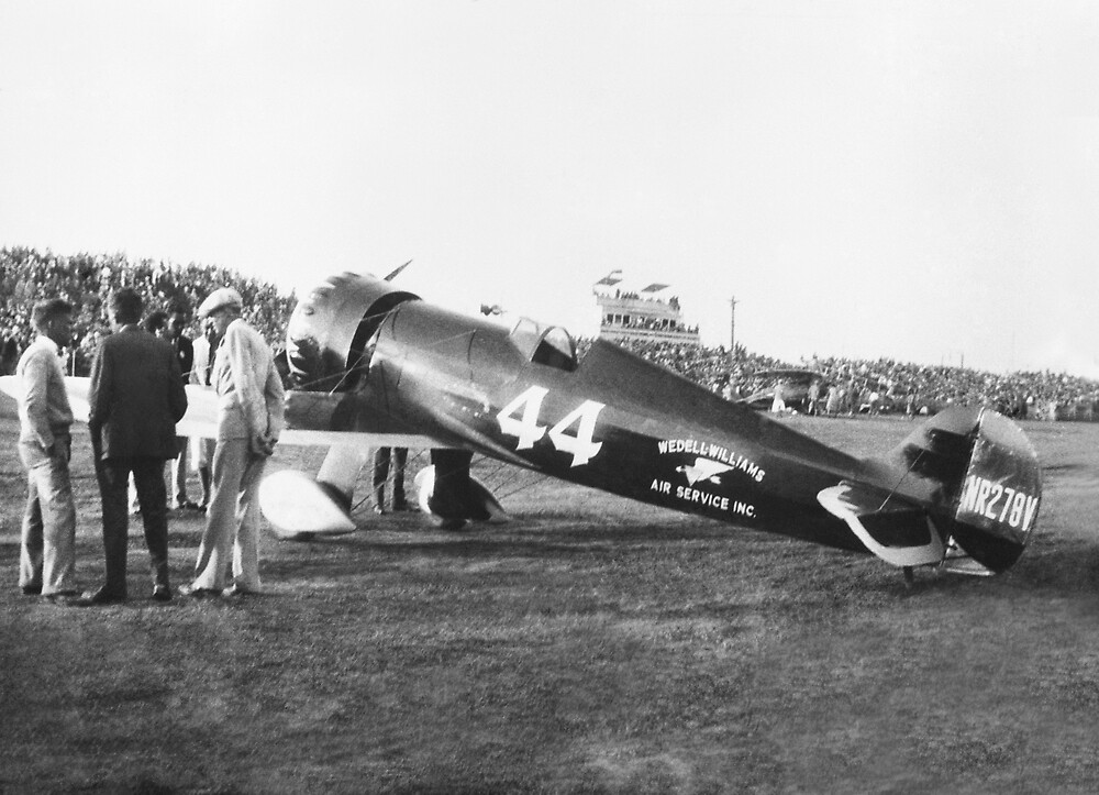 "Wedell-Williams Air Service Racer circa 1930" by Henri Bersoux | Redbubble
