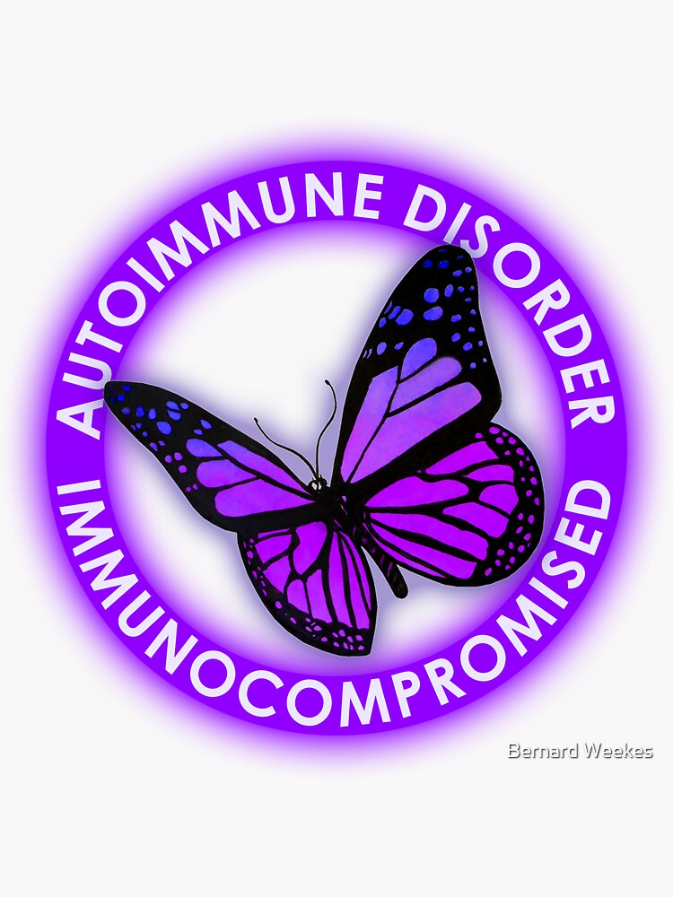 "Autoimmune Disorder Immunocompromised" Sticker for Sale by ...