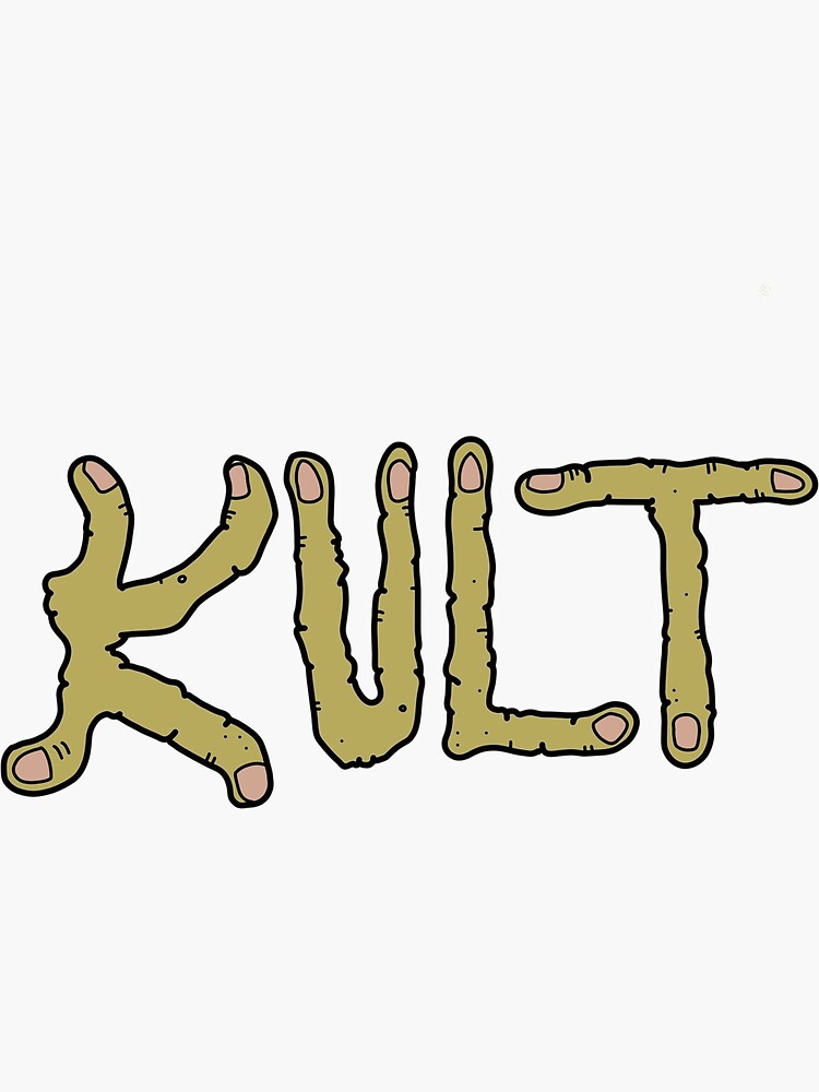 "Kult Logo " Sticker by ElijahMcgahee | Redbubble