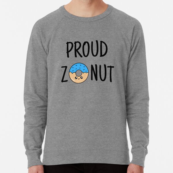 "Zoe Laverne - Proud Zonut (Blue)" Lightweight Sweatshirt for Sale by ...