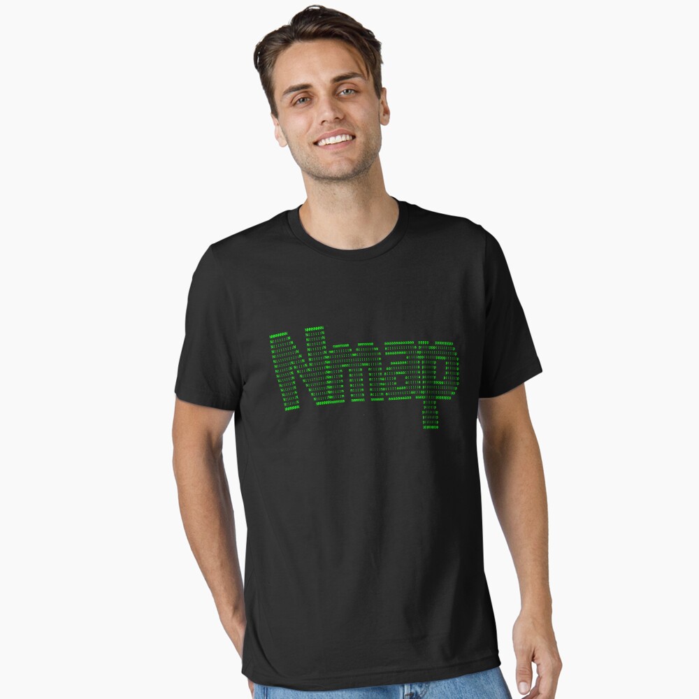 "NMAP ASCII" Sticker for Sale by clubtee | Redbubble
