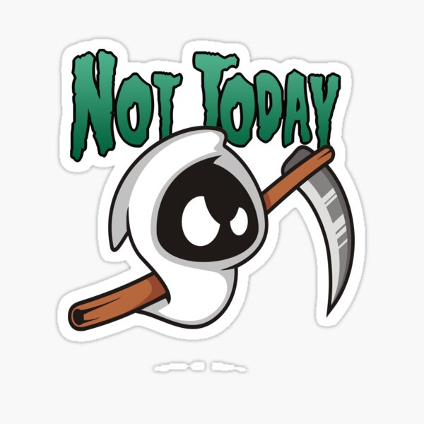 What Do We Say To The God Of Death Stickers | Redbubble