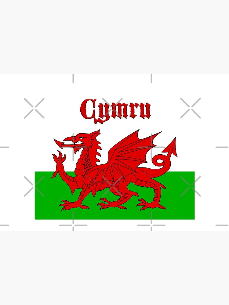 "Wales Cymru Flag Baner - High Quality Image" Mask by Picturestation ...