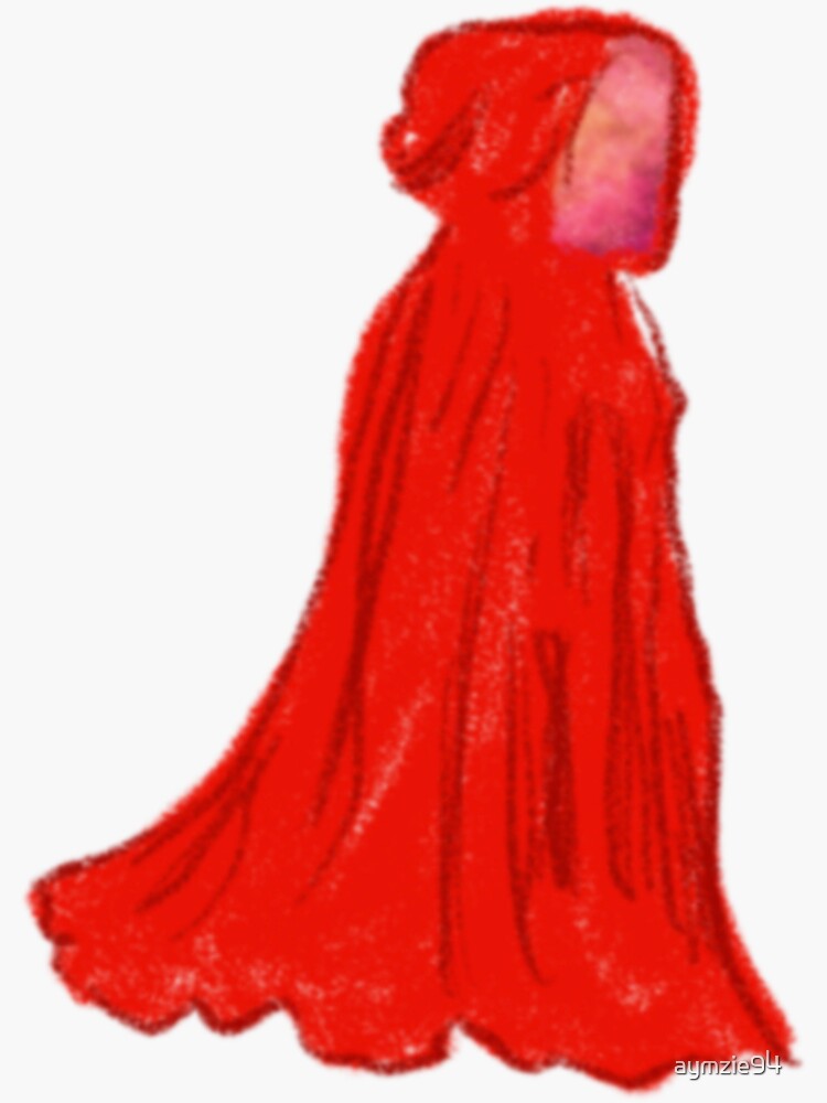 "Red Robe" Sticker by aymzie94 | Redbubble