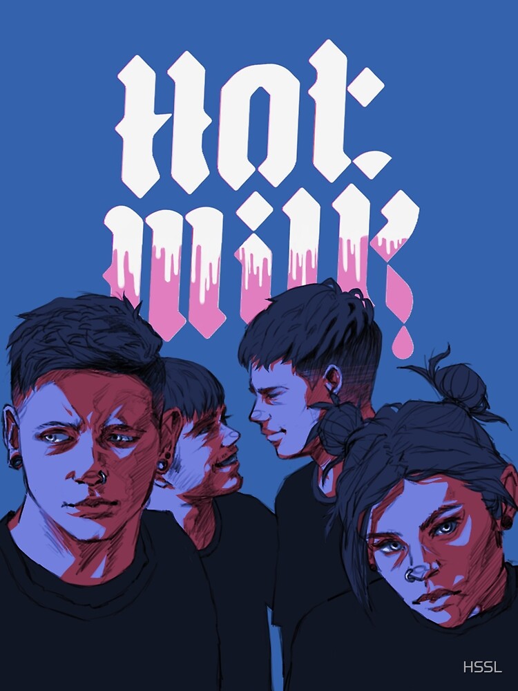 "hot milk band" Poster by HSSL | Redbubble