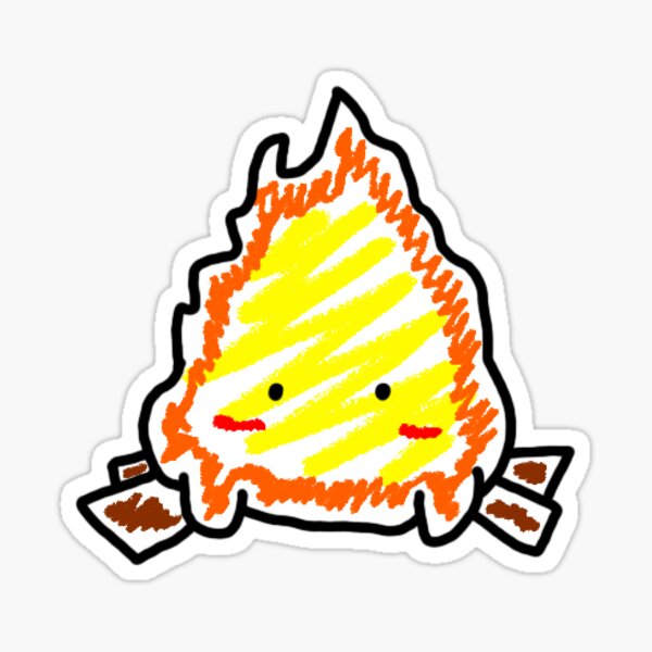 "Fire Buddy" Sticker for Sale by DrewMorrell15 | Redbubble