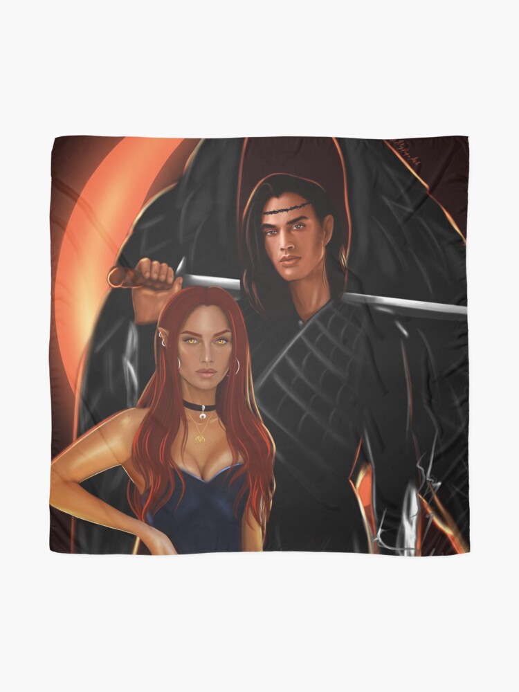 "Bryce and Hunt from Crescent City" Scarf by MyHopeArt | Redbubble