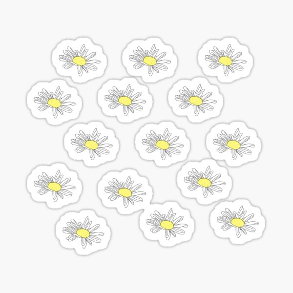 "Daisy Doodle Pack" Sticker for Sale by tia-johnson | Redbubble