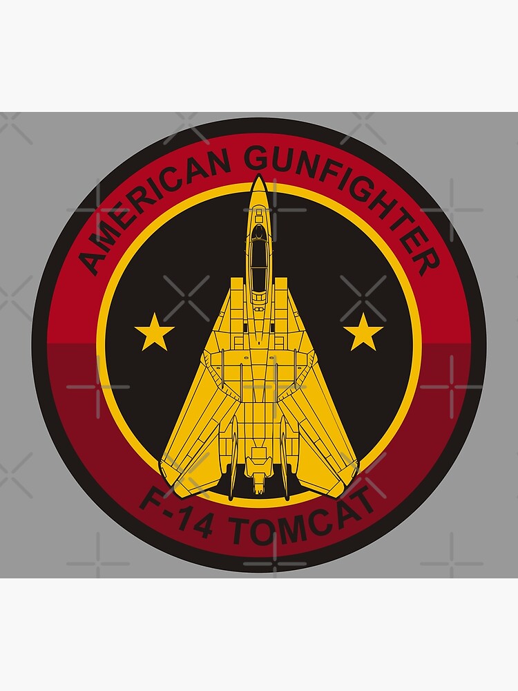 "F-14 Tomcat Patch" Poster by StrongVlad | Redbubble