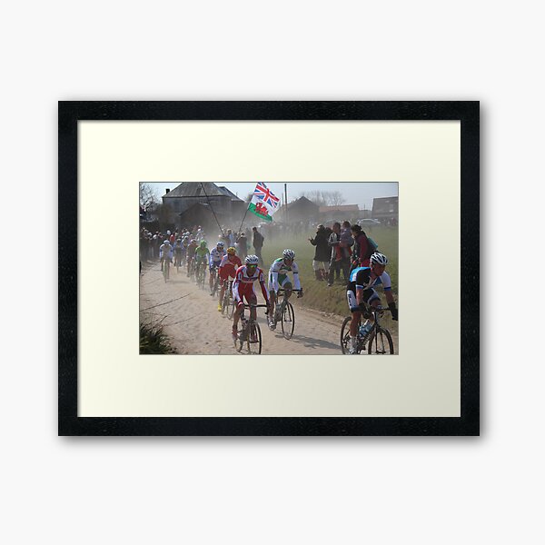 "Paris - Roubaix 2013 Classic Cycle Race" Framed Art Print for Sale by ...