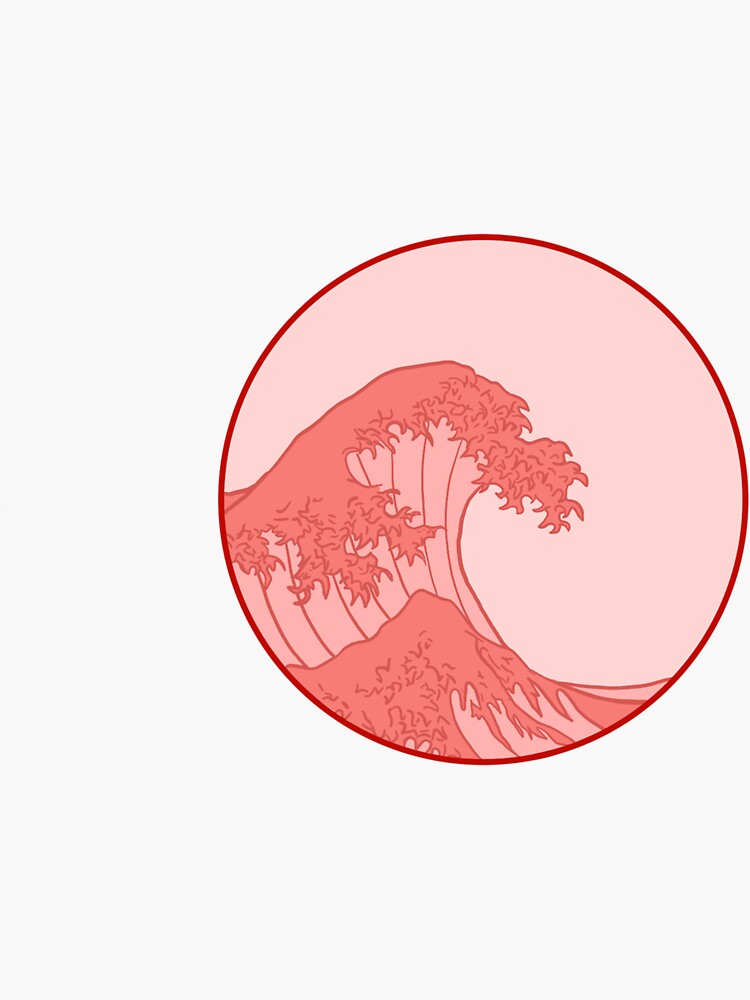 "Wave sticker " Sticker by portertrinity | Redbubble
