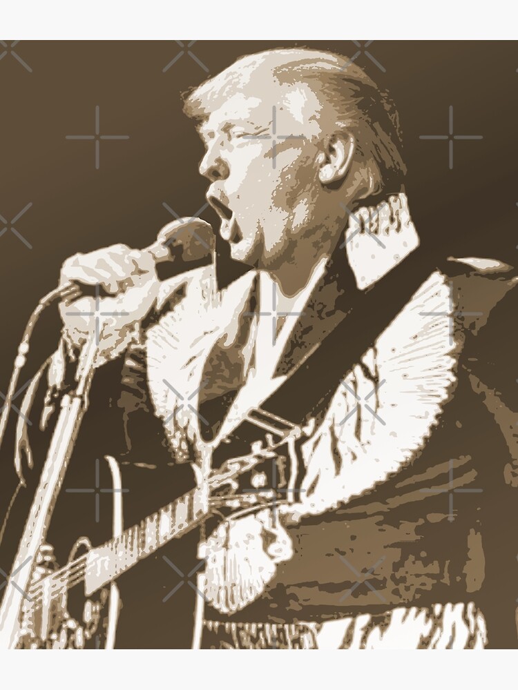 "Elvis Trump" Poster for Sale by Andantino | Redbubble